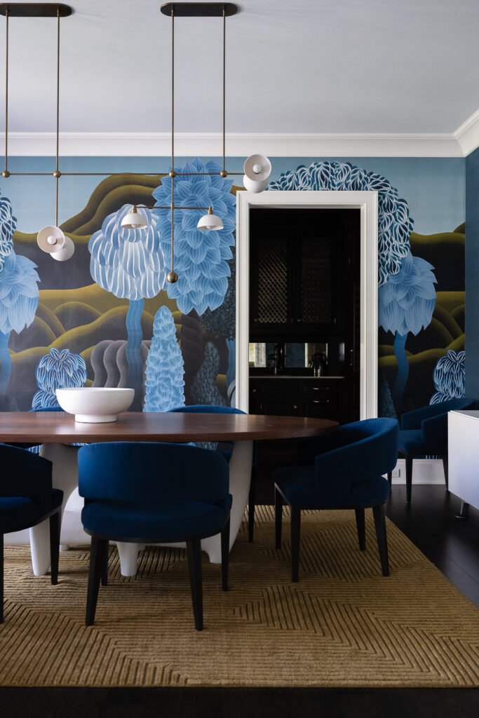Interior Design Photoshoot Using Bold Design, Color and Wallpaper ...